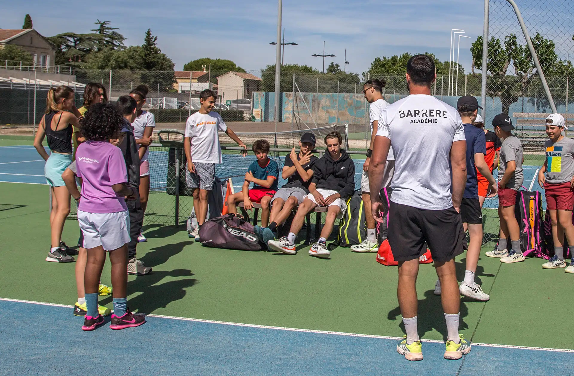 Tennis stages programs of barrere tennis academy